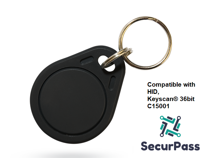 Keyscan® Compatible Key Fob - 36bit C15001 – RFID Key Fob Warehouse
